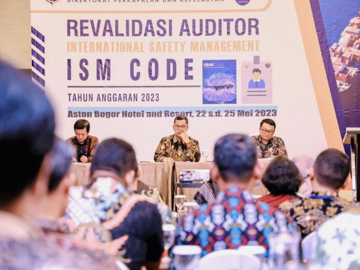 46 Auditor International Safety Management (ISM) Code Kembali Direvalidasi